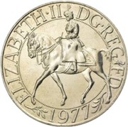 1977 Crown - Silver Jubilee - Coin Parade