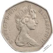 1970 50 Pence - Elizabeth II - Coin Parade