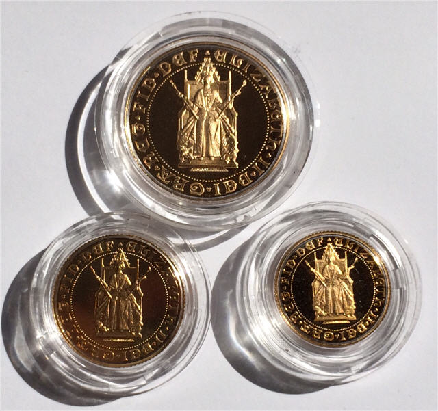 1989 500th Anniversary of Gold Sovereign 3-Coin Set - Knowledge Base ...