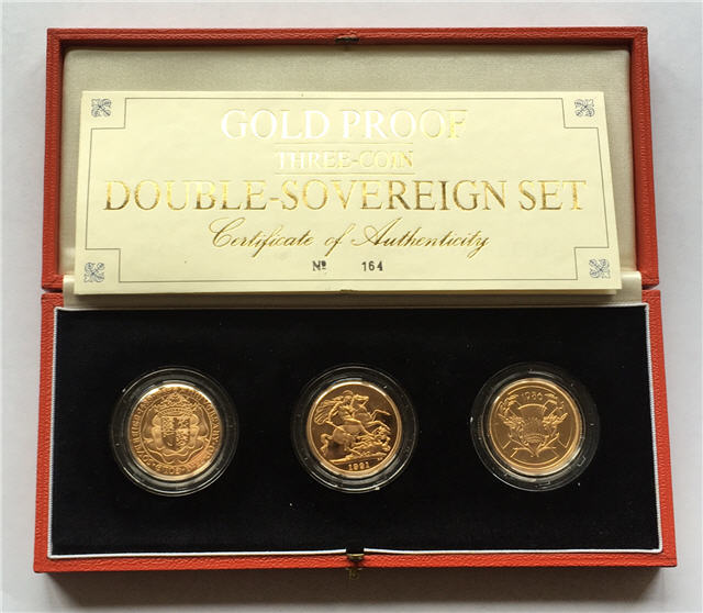 1991 Gold 3-Coin Double Sovereign Proof Set - Knowledge Base - Guides ...