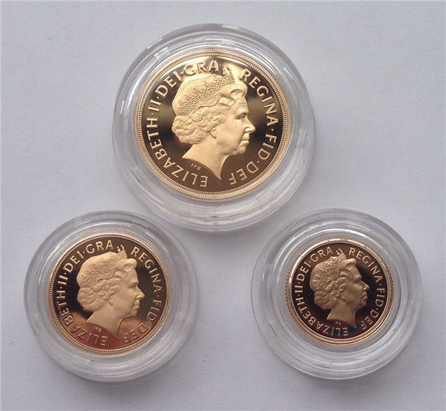 2005 Gold 3-Coin Sovereign Set - Knowledge Base - Guides & Info : MJ ...
