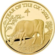 2021 Quarter-Ounce Gold Proof Coin - Lunar Year of the Ox - Coin Parade