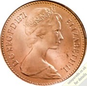 1971 Halfpenny - Elizabeth II - Coin Parade