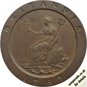 1797 Cartwheel Penny - George III - Coin Parade