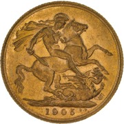 1905 Gold Sovereign Sydney - Coin Parade