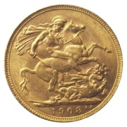 1908 Gold Sovereign London - Coin Parade
