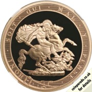 2017 Gold Sovereign Proof - Coin Parade