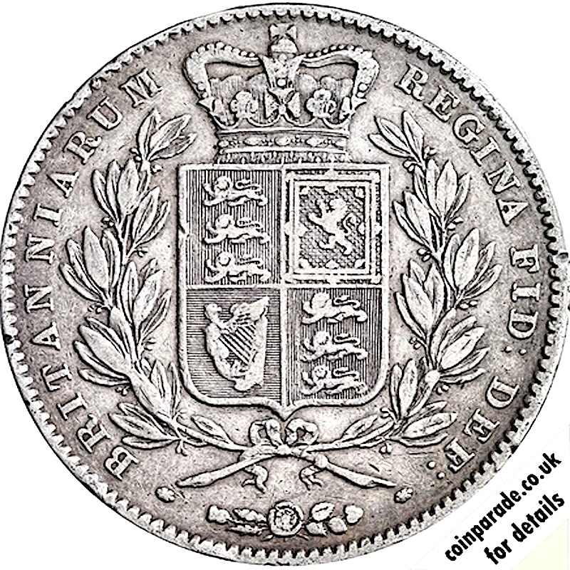 1847 Crown - Victoria (Crowned Shield) - Coin Parade
