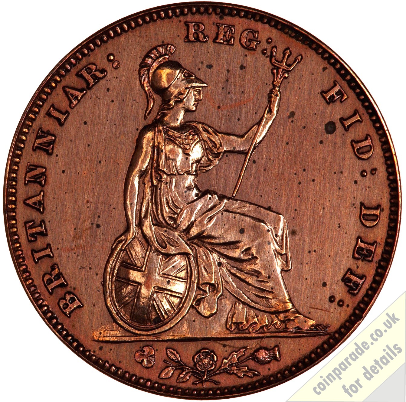 1860 Farthing - Victoria (Copper) Proof - Coin Parade