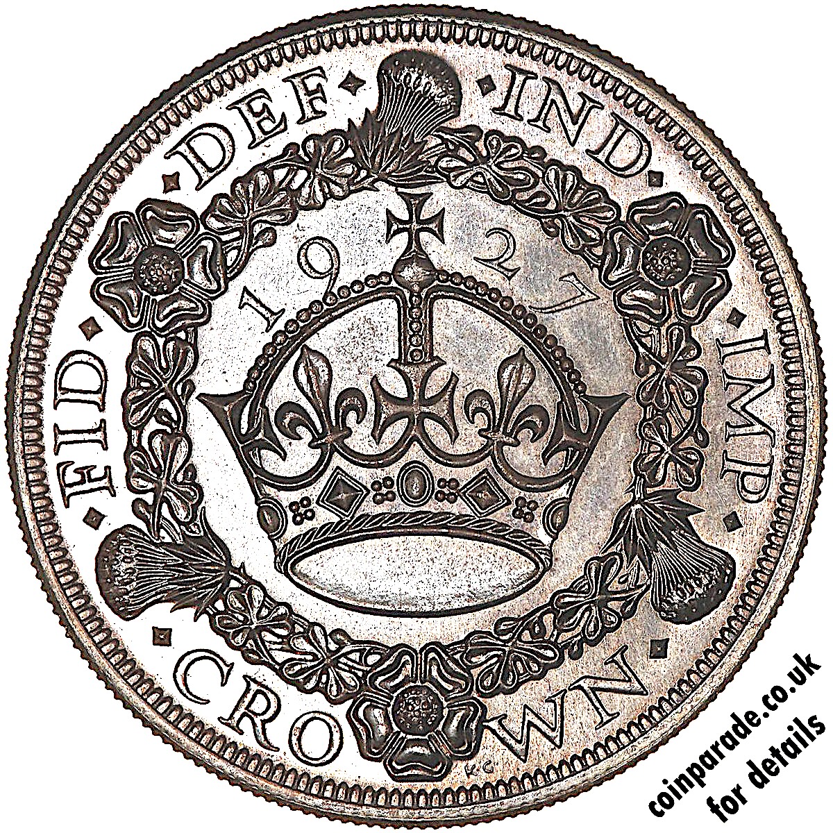 1927 Wreath Crown - George V Proof - Coin Parade